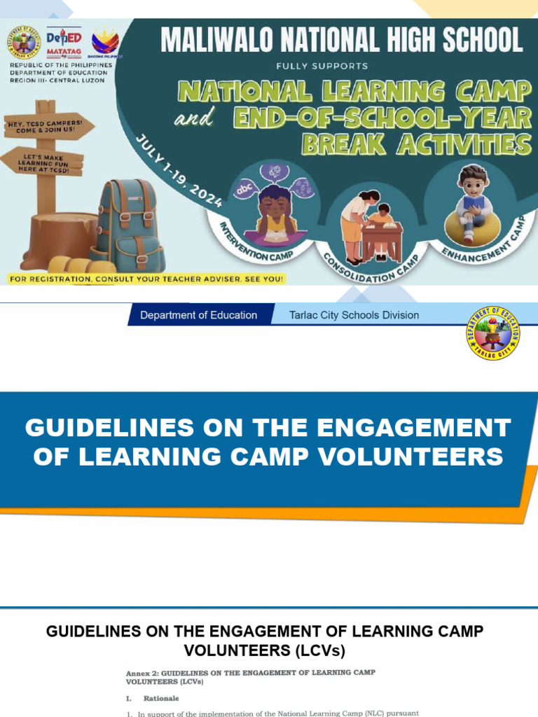 LCV GUIDELINES 2024 | Download Free PDF | Learning | Behavior Modification