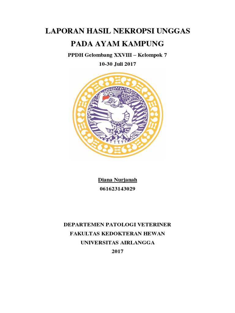 Laporan Unggas Nekropsi | PDF