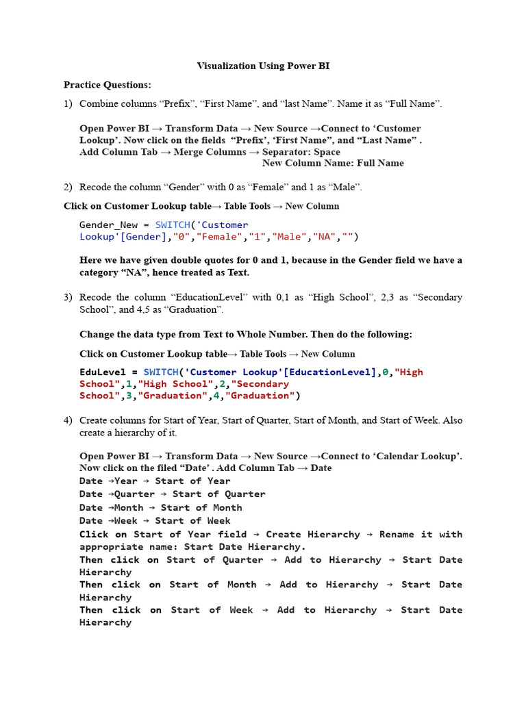 Pbi Word Document | PDF | Arial | Chart