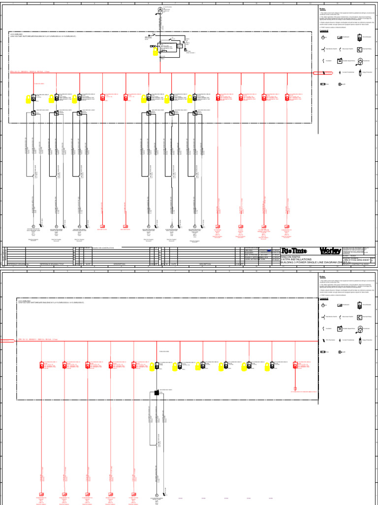 Electrical Single Line Diagram | PDF | Transformer | Electrical Components