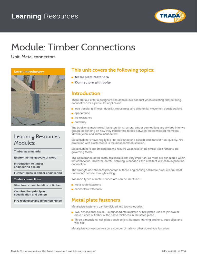pdf_Trada | PDF | Screw | Lumber