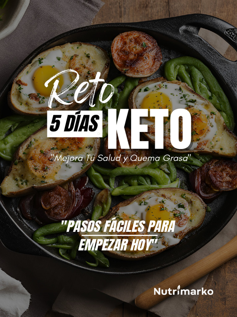 Guia Reto Keto 5 Dias | PDF | Cetosis | Dieta