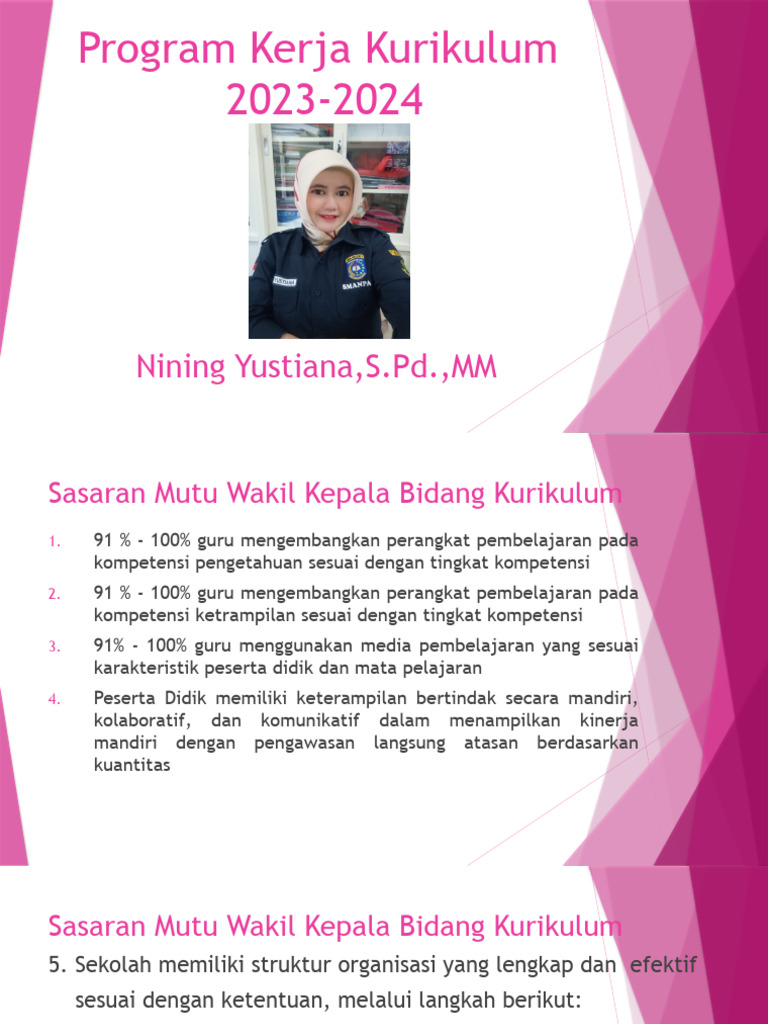 Proker Kurikulum 2023-2024 | PDF