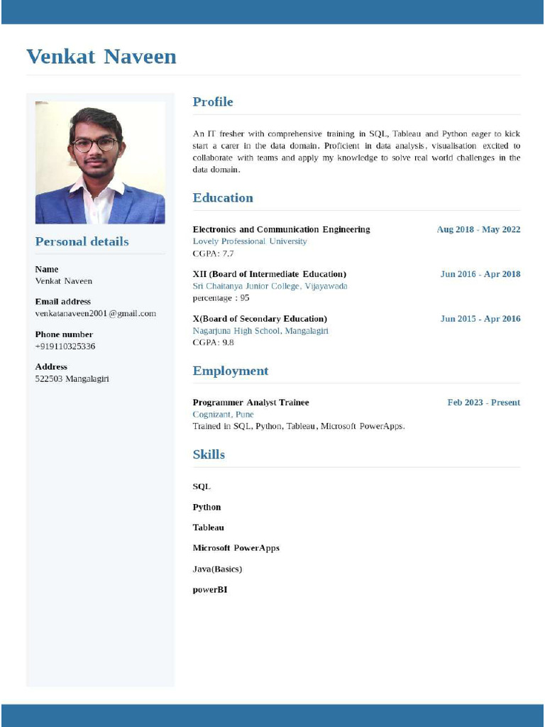 Naveen Resume | PDF