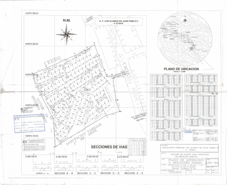 13.-Plano Visado Los Alamos | PDF