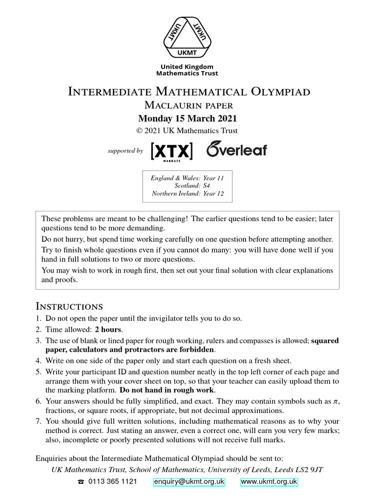Maclaurin_2021_Paper | PDF | Mathematical Concepts | Mathematical Objects