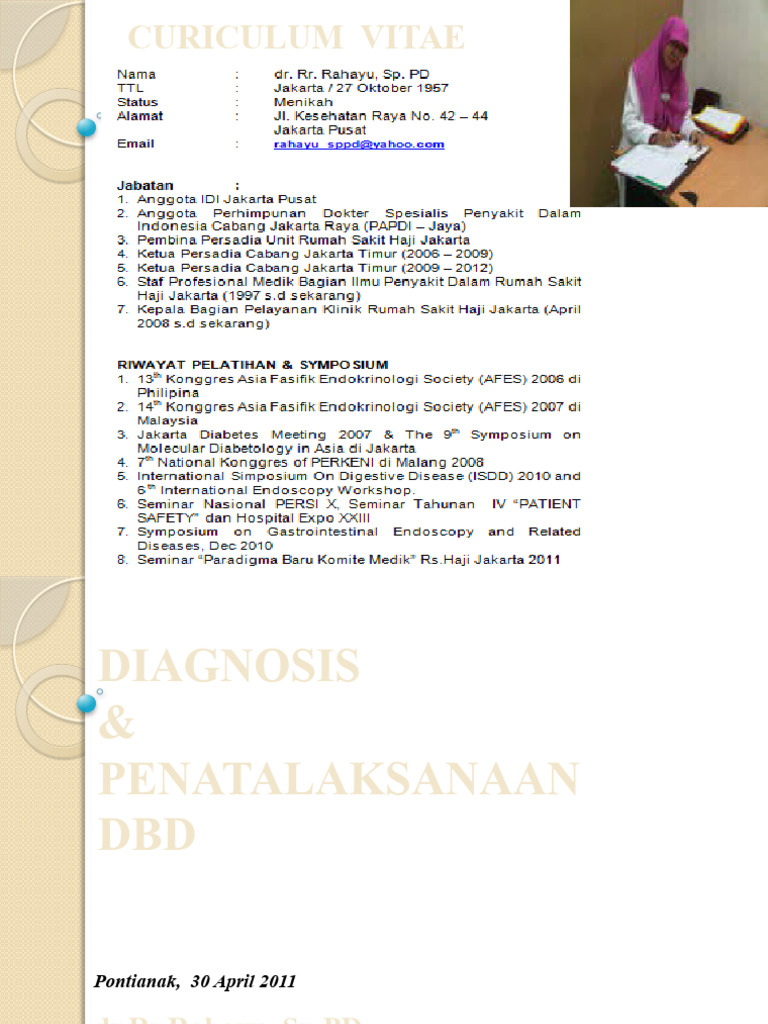 Diagnosis & Penatalaksanaan DBD | PDF