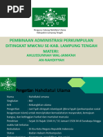 Penjelasan Struktur Organisasi NU Lengkap Dengan Bagannya: Struktur Kepengurusan NU - Pada ...