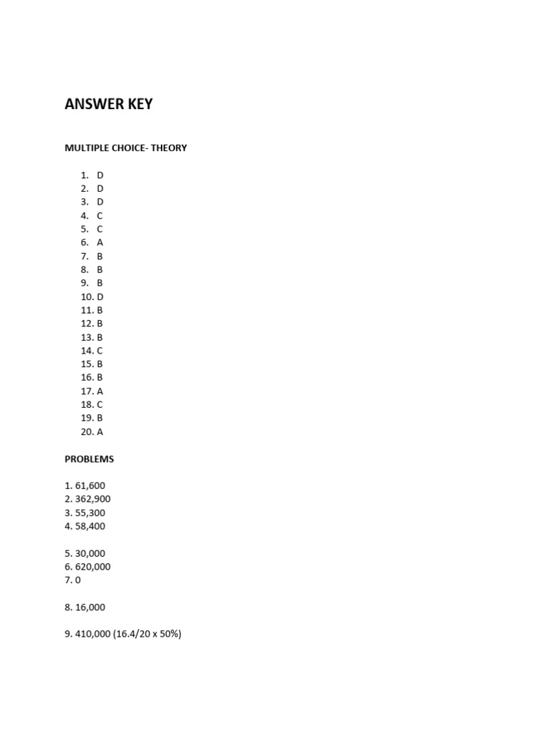 Midterms Answer Key | PDF | Teaching Methods & Materials | Technology & Engineering