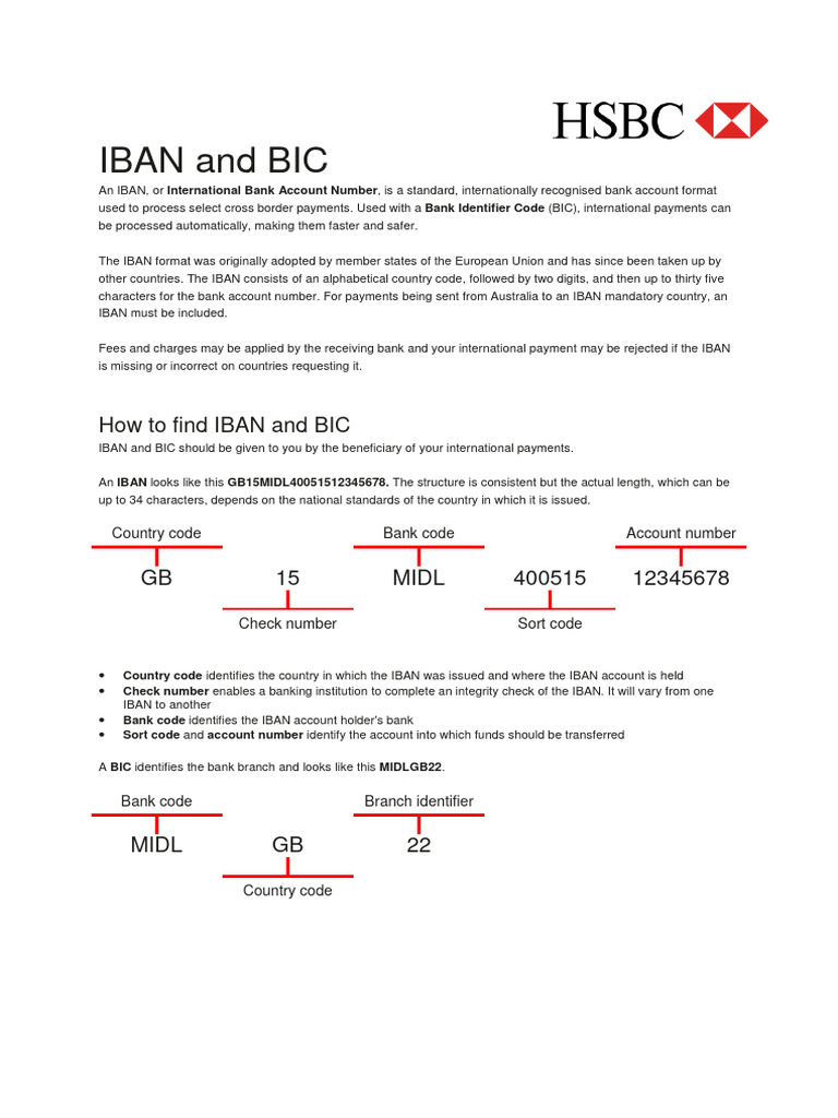 iban-bic | PDF | Banking | Financial Services