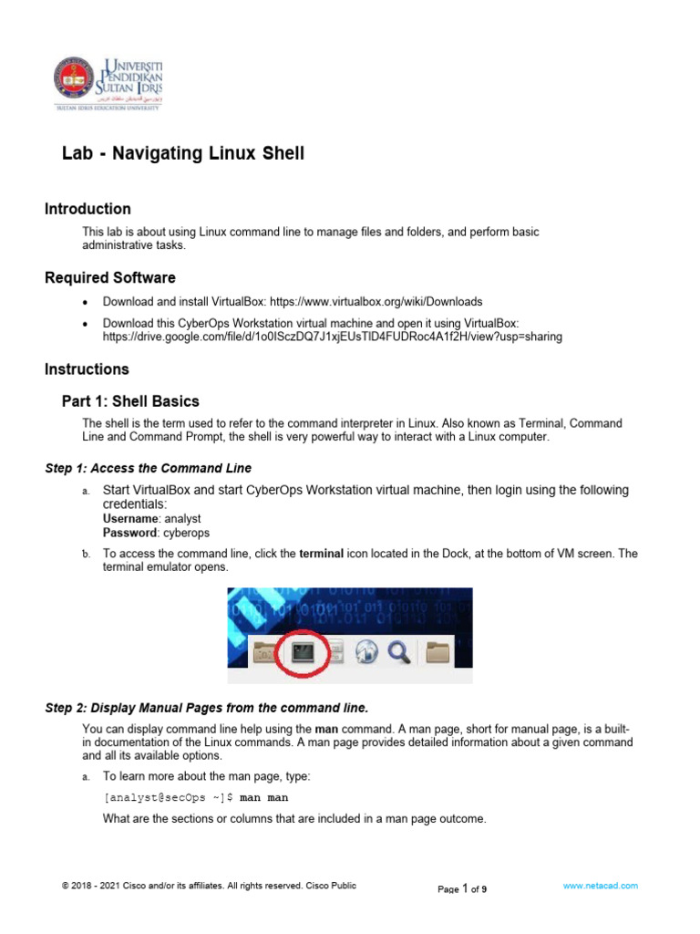 Lab 2 Navigating Linux Command Line | PDF | Computer File | Command ... Lab 2 Navigating Linux Command Line | PDF | Computer File | Command ...