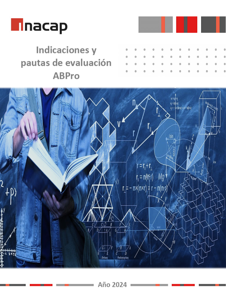 Indicaciones y Pautas de evaluación ABPro O2024 | PDF | Matemáticas ...