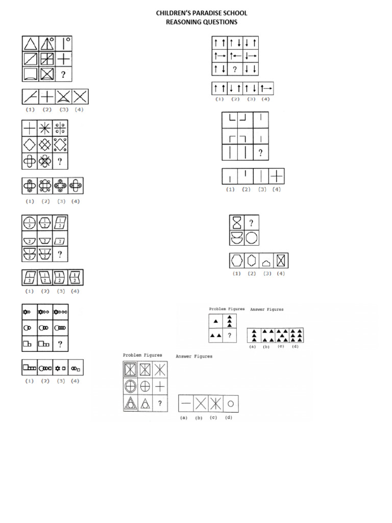 Reasoning Type Questions | Download Free PDF | Consonant | Linguistics