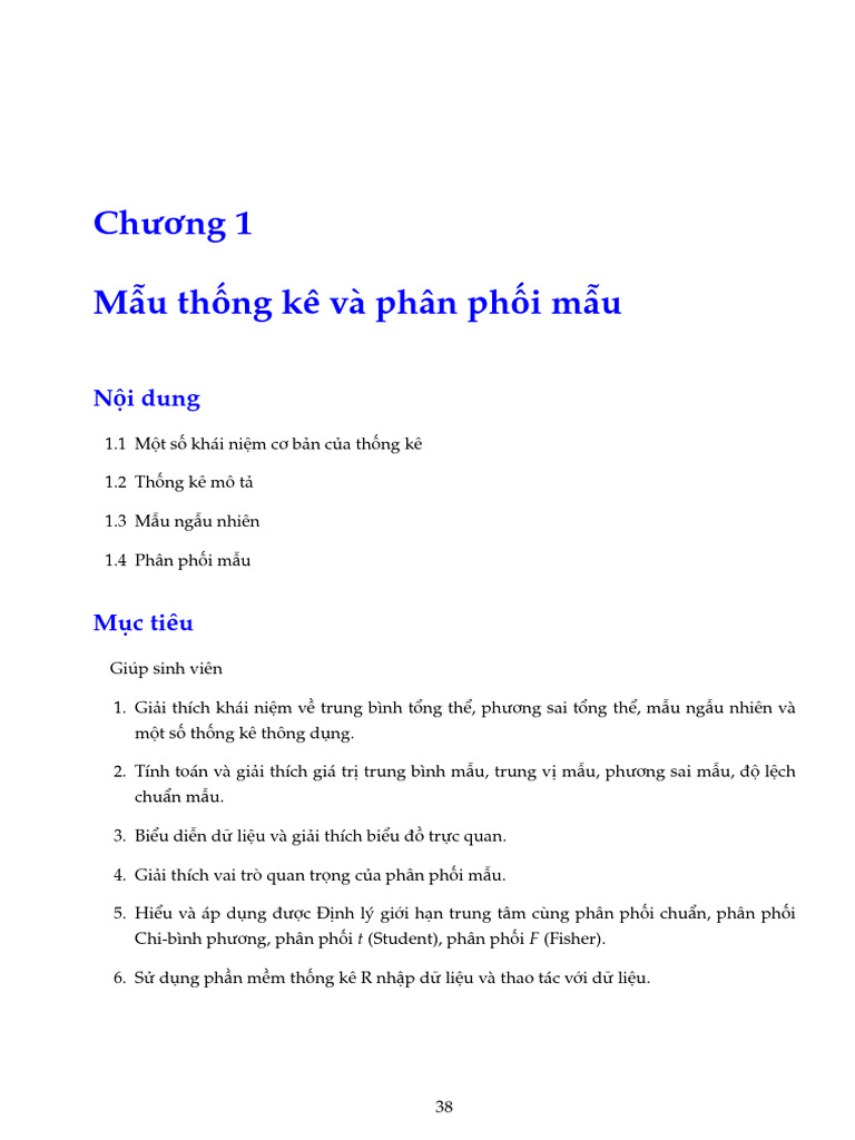 Chap1 Suyluanthongke | PDF