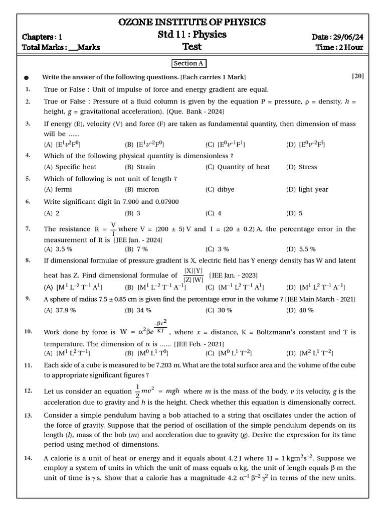 Linear Magnification Calculation | PDF | Physical Quantities | Metrology