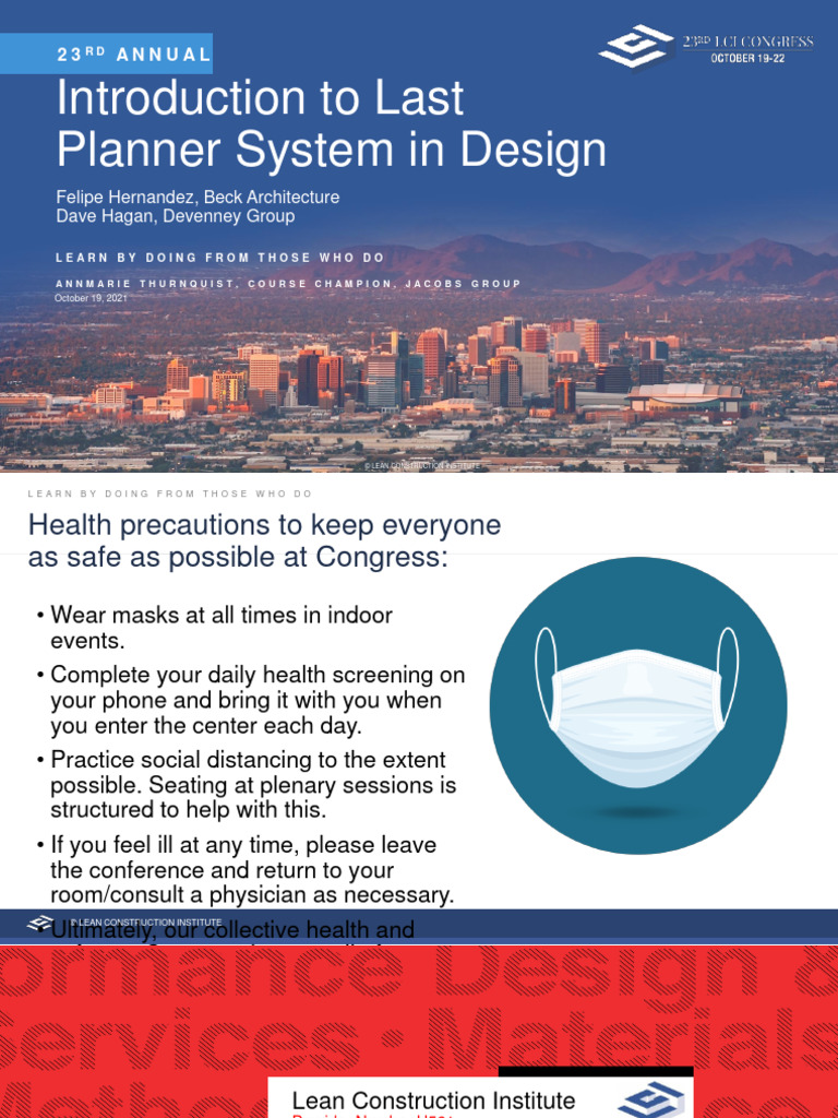 TUAM - 4 LCI Last Planner Systemr in Design | PDF | Educational Technology | Scrum (Software ...