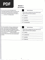 Grade 8 Readiness Test - Answer Key | PDF