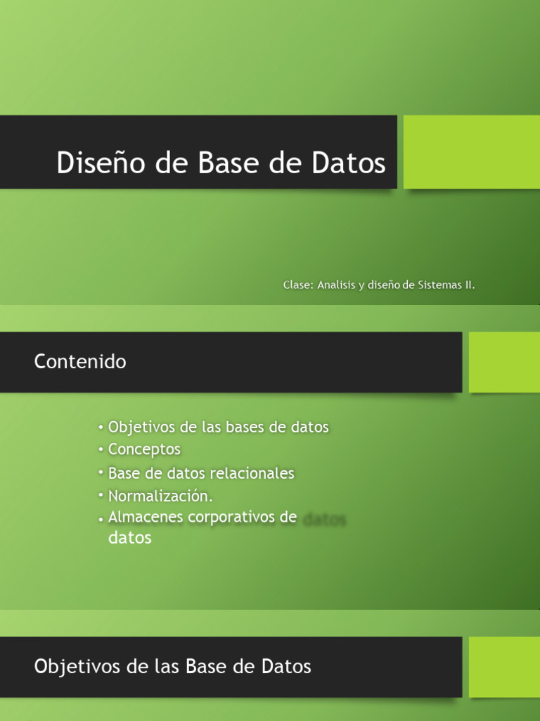 13 - Diseno de Base de Datos | PDF | Bases de datos | Informática