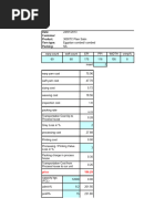 Fabric Detail Specification Sheet | PDF | Textiles | Crafts
