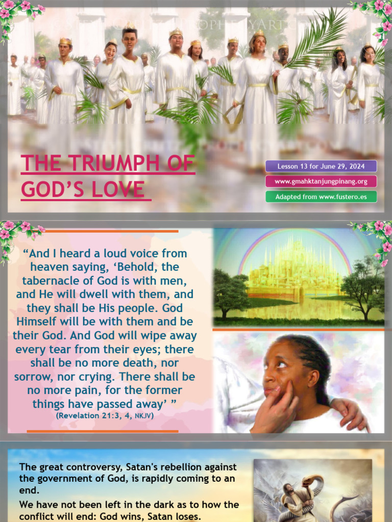 Sabbath School Lesson 13, 2nd Quarter 2024 | PDF | Last Judgment | Jesus