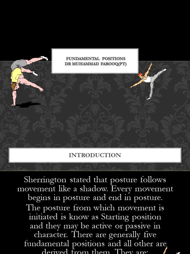 Kine Lec 6 (Fundamental Positions) | PDF | Human Leg | Anatomical Terms ...