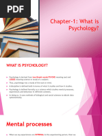 What Is Psychology Class 11 Notes | PDF | Psychology | Mind
