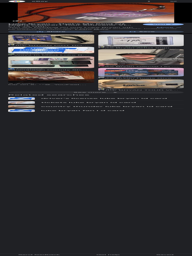 Luke Bryan Id Card - Google Search | PDF