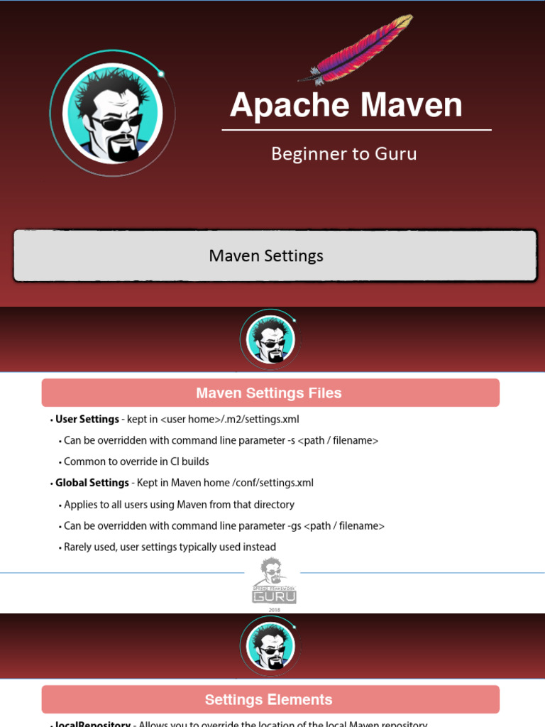 Maven Settings | PDF