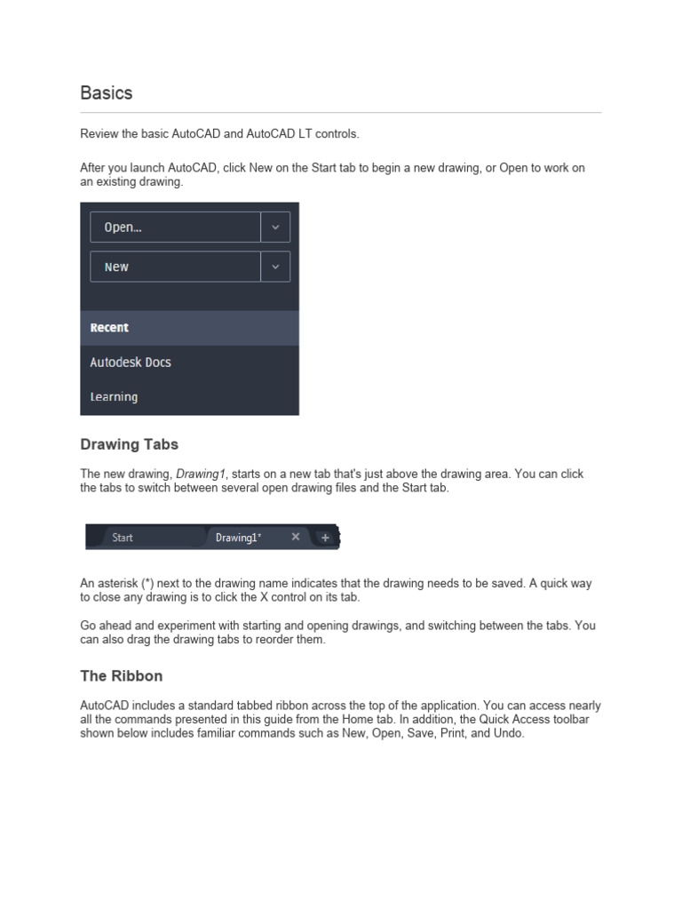 Autocad Basics Notes Pdf Window Computing Length