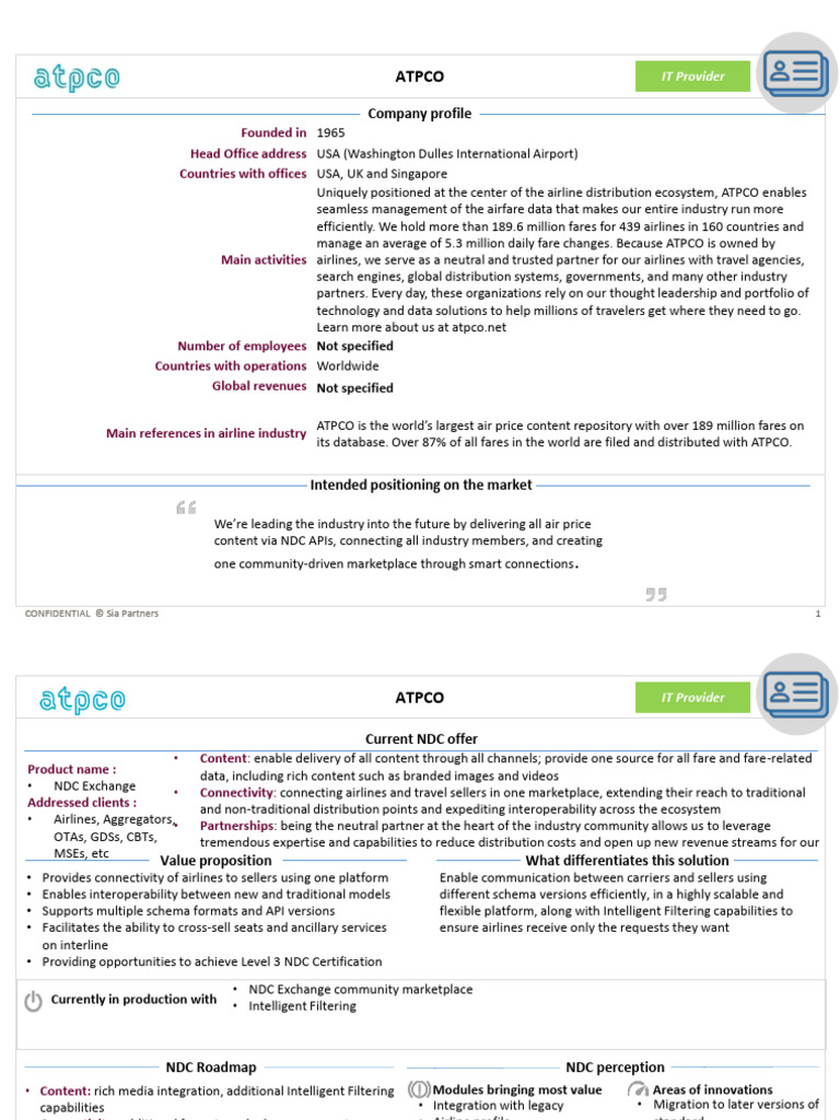 ATPCO4 | PDF | Computing | Business