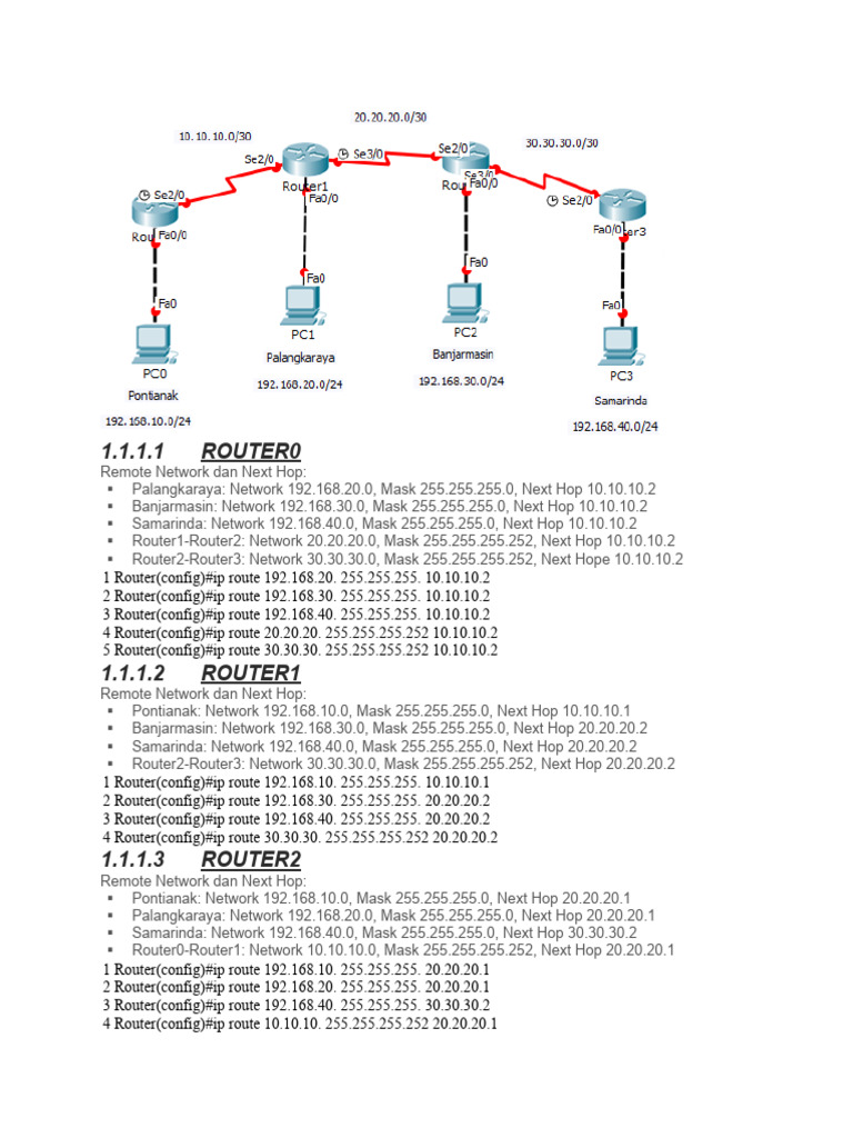 4 router | PDF | Computer Network | Telecommunications