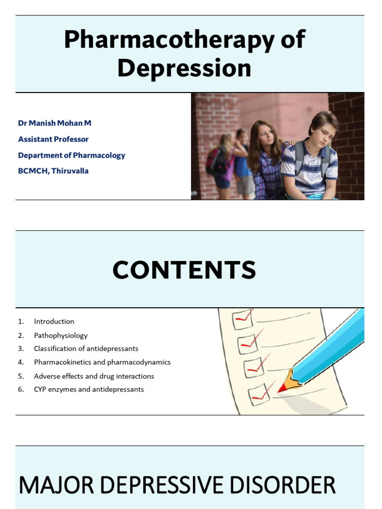 Anti Depressant Drugs | PDF | Selective Serotonin Reuptake Inhibitor ...