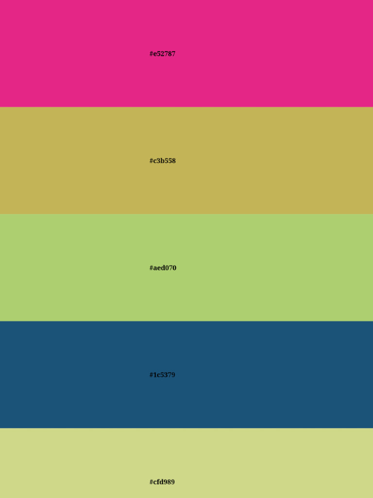 Color Pallette | PDF