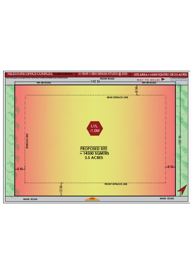 NEW - SITE - OFFICE - V - SEM - DESIGN - STUDIO-Model 1 | PDF