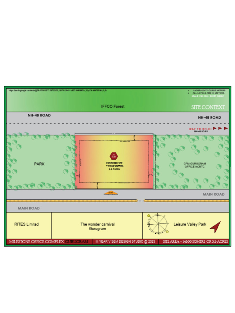 NEW - SITE - OFFICE - V - SEM - DESIGN - STUDIO-Model | PDF