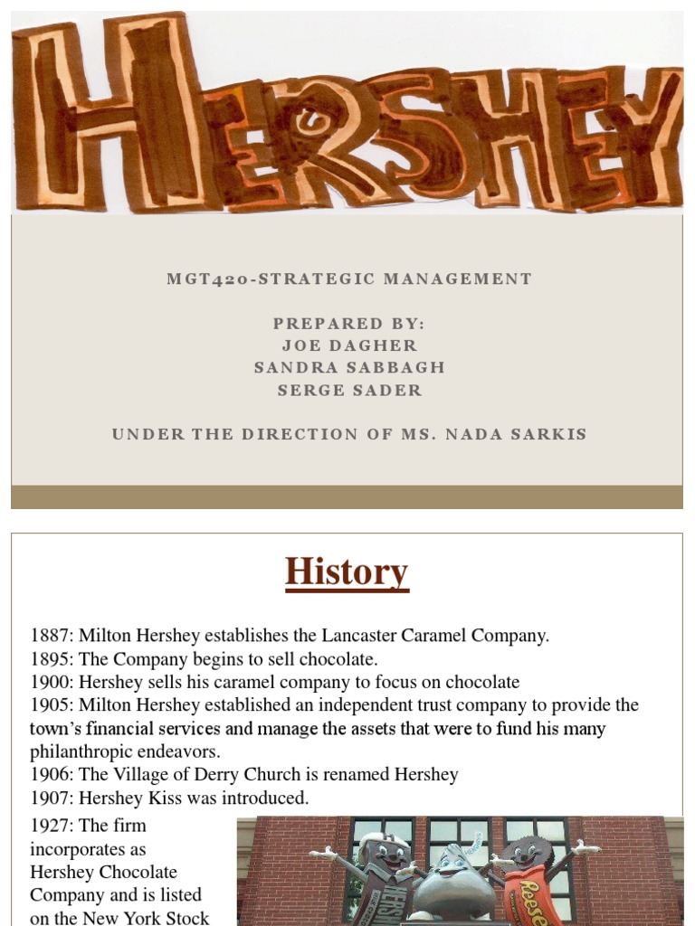 Hershey's Strategic SWOT Analysis | PDF | Chocolate | Brand