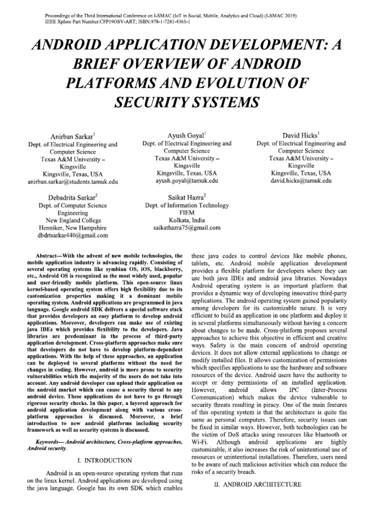 Android Application Development Pdf