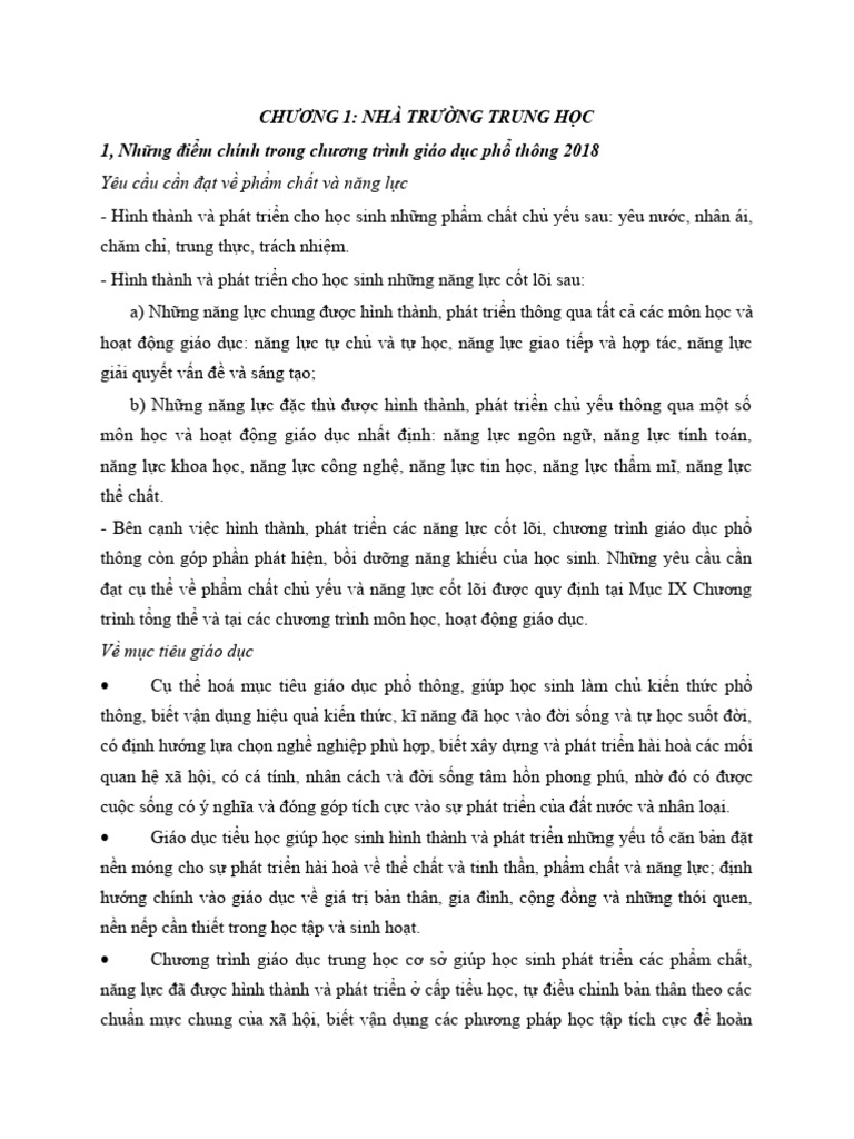 ĐỀ CƯƠNG GDH | PDF