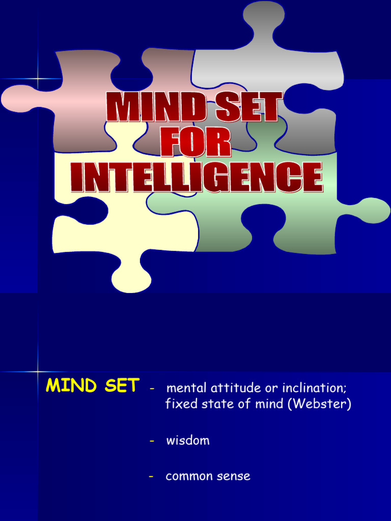 Understanding Mindset in Intelligence Operations | PDF | Mind ...
