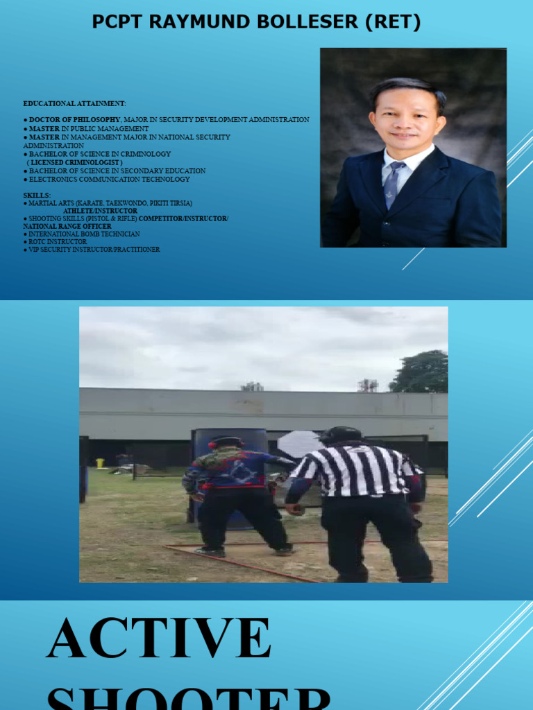 Active Shooter Response Training Guide | PDF | Crimes | Crime & Violence