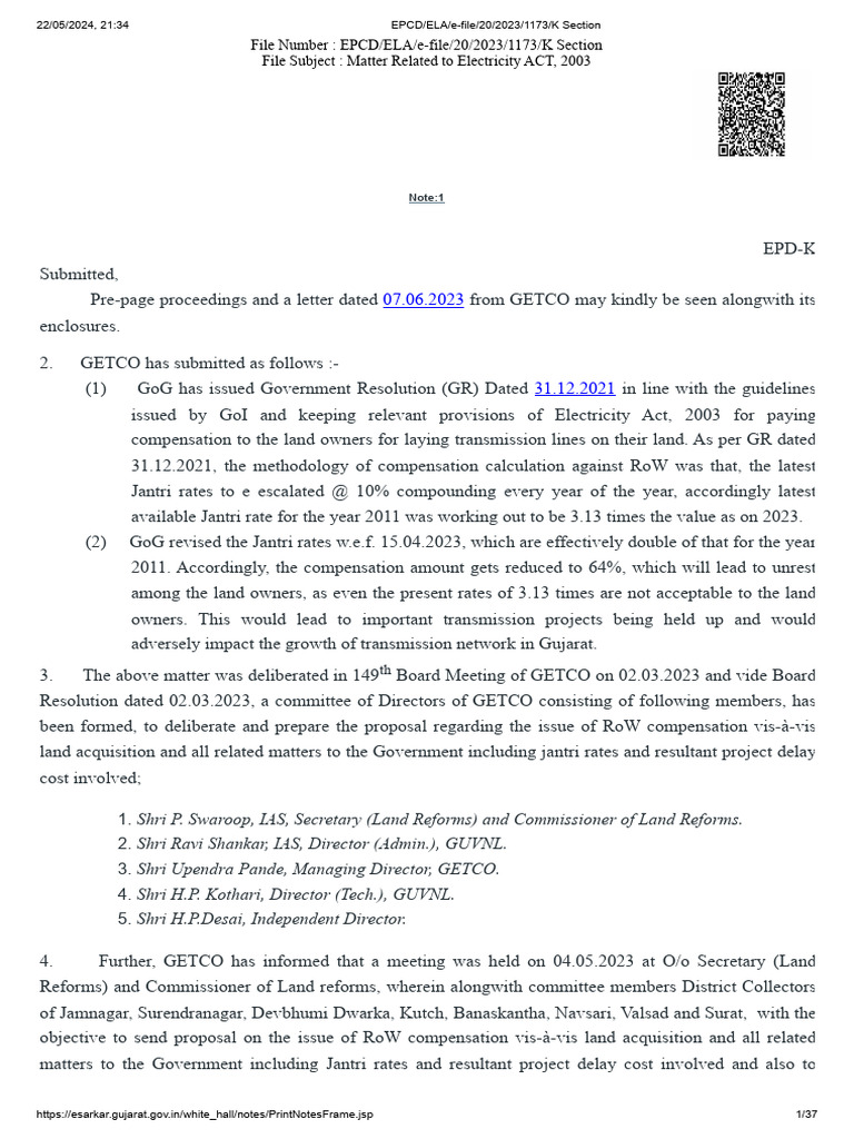 EPCD - ELA - E-File - 20 - 2023 - 1173 - K Section | PDF | Technology & Engineering