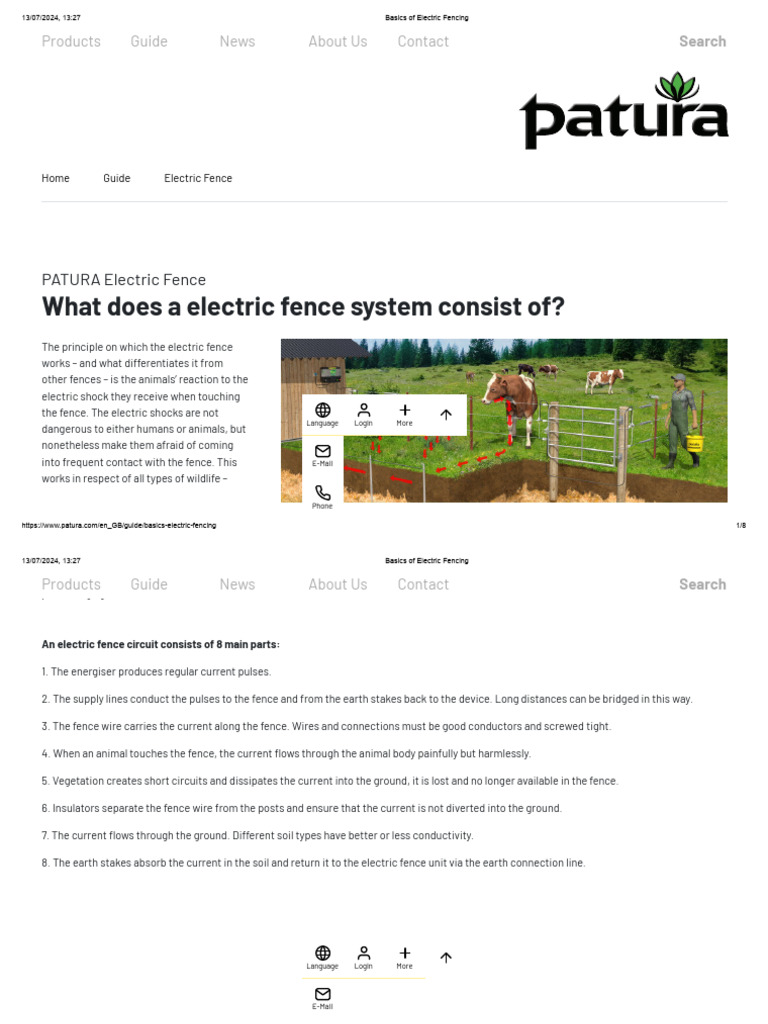 Understanding Electric Fence Systems | PDF | Electricity | Equipment