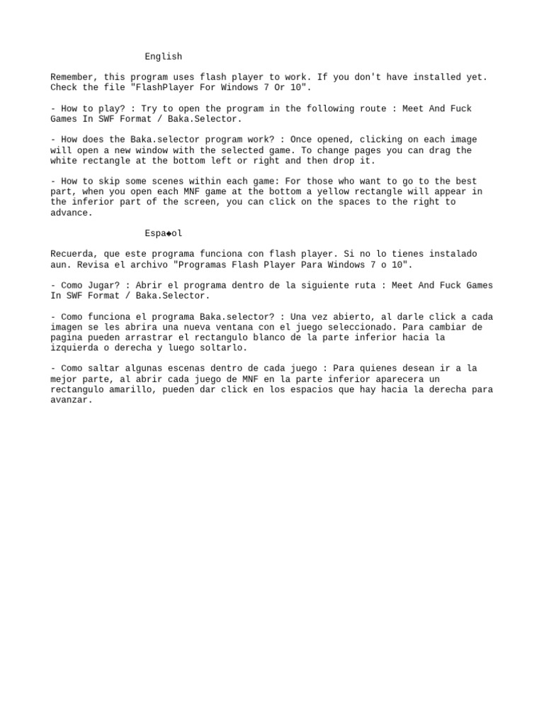 How To Use Baka - Selector - Como Usar Baka - Selector | PDF