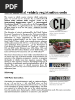 Plate Numbers in The Philippines | PDF