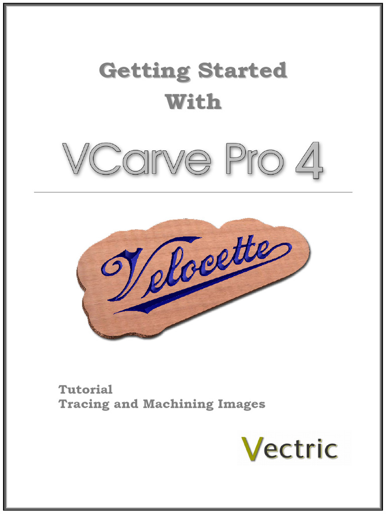 VCarve Pro Image Tracing Tutorial | PDF | Machine Tool | Computing
