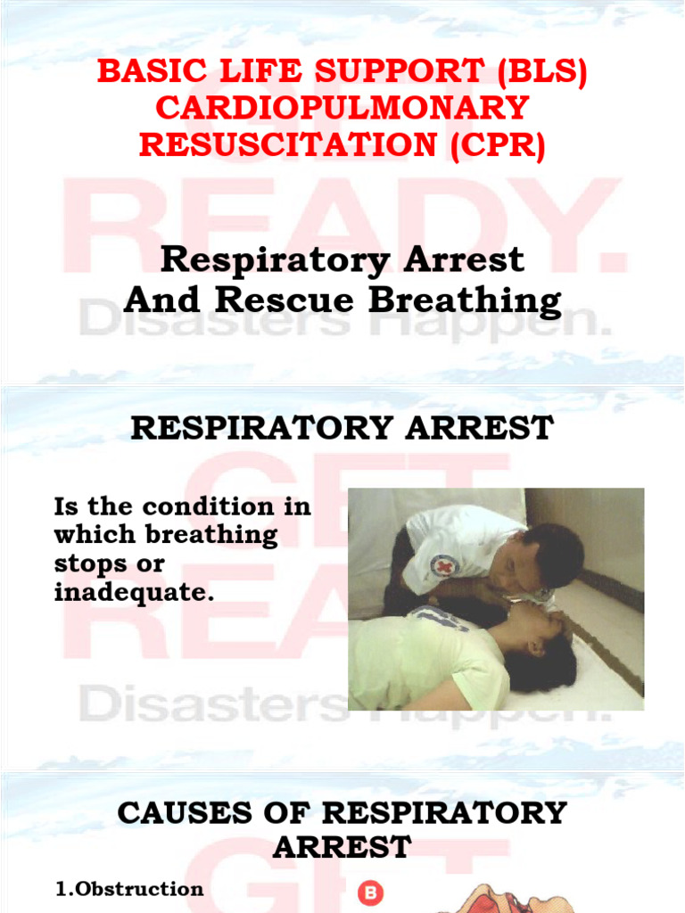 Module 15 Respiratory Arrest and Rescue Breathing | PDF | Respiratory Diseases | Breathing