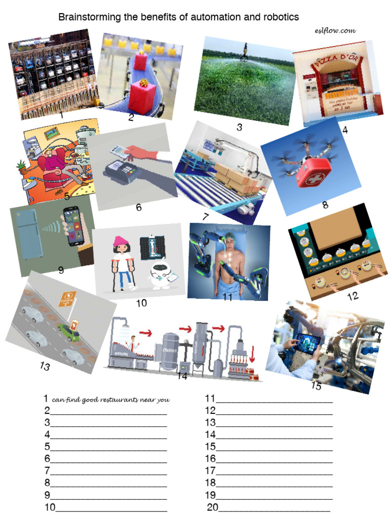 Brainstorming The Benefits of Automation and Robotics 2019 | PDF ...