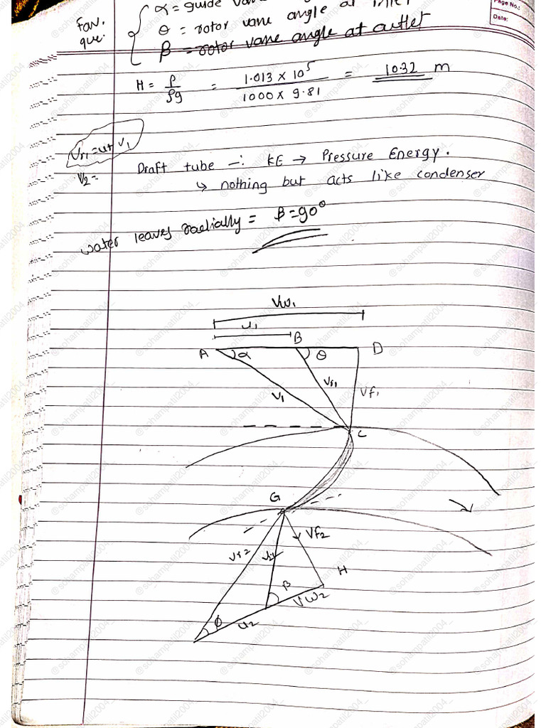 FTM Unit 2. Reaction Turbine | PDF