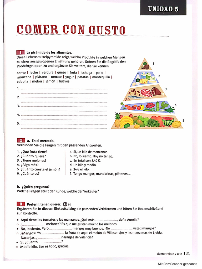 Spanish Vocabulary Workbook | PDF
