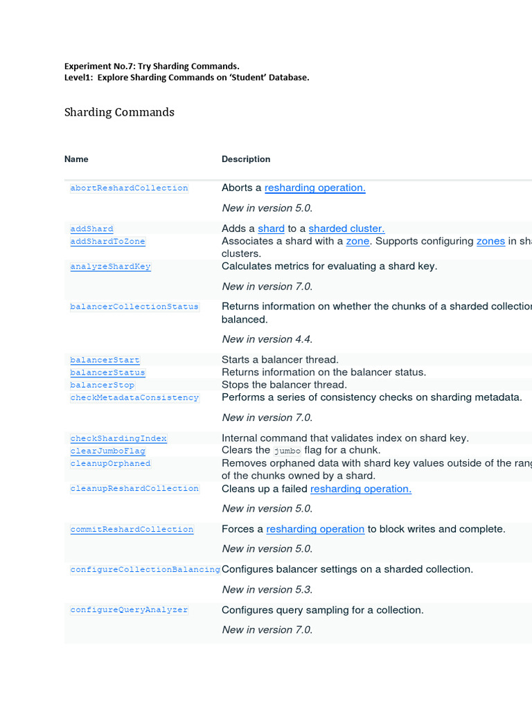 ADB_Lab sheet 7 | Download Free PDF | Mongo Db | Computing